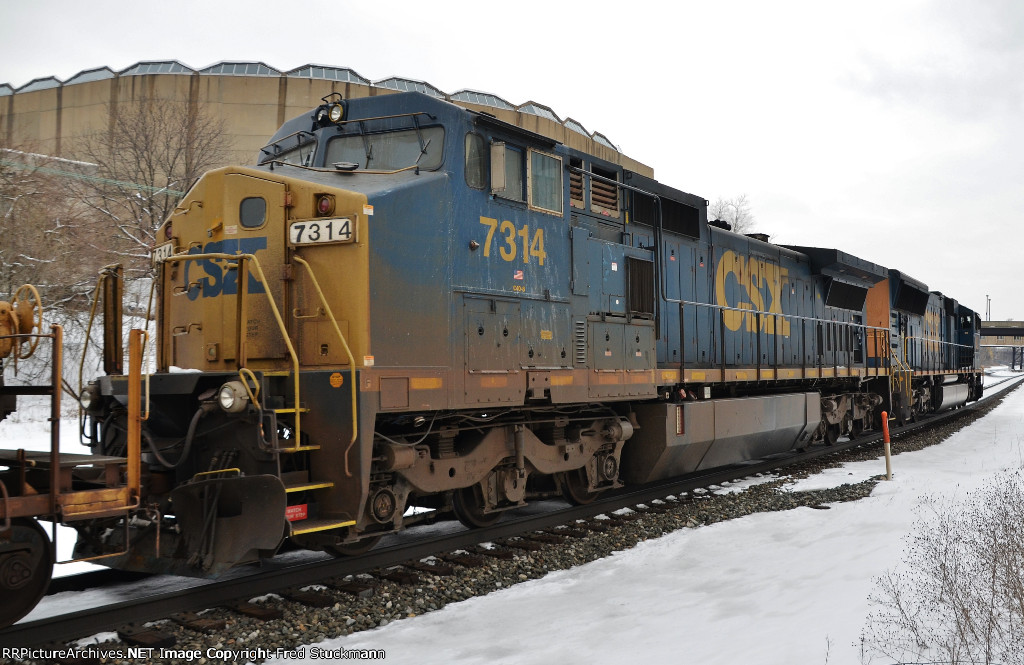 CSX 7314 has a fat 7.